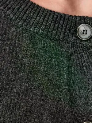Marc O'polo Ribbed-trim Button-up Cardigan