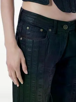 KNWLS Alice Panelled Mid-rise Jeans