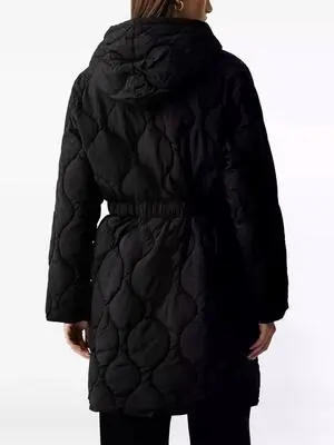 Karl Lagerfeld Quilted Hooded Coat