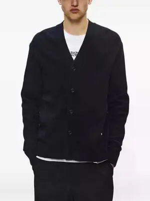 Wood Wood Wwlogo Cardigan