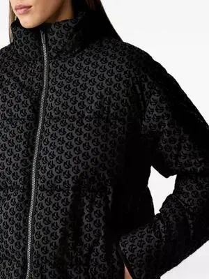 Karl Lagerfeld Monogram-pattern Padded Jacket