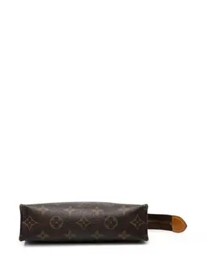 LOUIS VUITTON 1990-2010 Monogram Toiletry Pouch 19 Clutch Bag