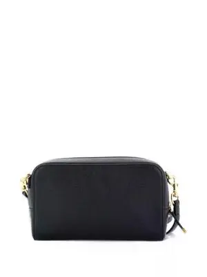 Dior Caro Double Pouch Leather Crossbody Bag
