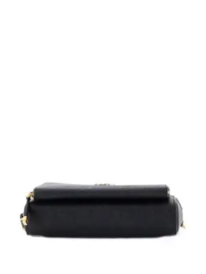 Dior Caro Double Pouch Leather Crossbody Bag