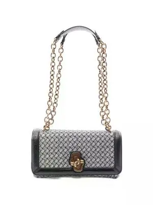 Bottega Veneta 2010s Olympia Intrecciato Shoulder Bag
