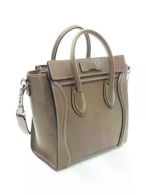 Celine 2010s Nano Luggage Tote Bag