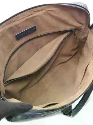 Bottega Veneta 2000s Ostrich-effect Briefcase