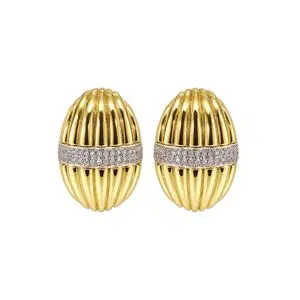 EYECONIC BY SAMAR AJRAM Helena Vintage Earrings - Gold