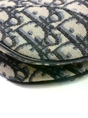 Dior 2010s Oblique Saddle Shoulder Bag
