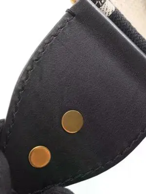 Dior 2010s Mini Saddle Oblique Tote Bag - Neutrals