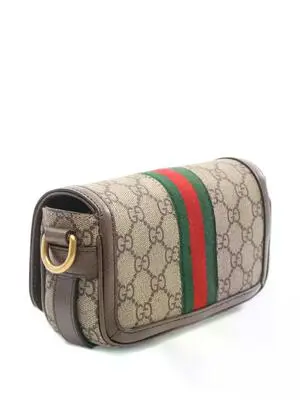 Gucci 2020s Ophidia Gg Supreme Shoulder Bag