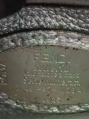 Fendi 2010s Mini Peekaboo Selleria Tote Bag