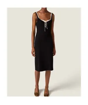 Miu Miu Milano Rib Knit Dress
