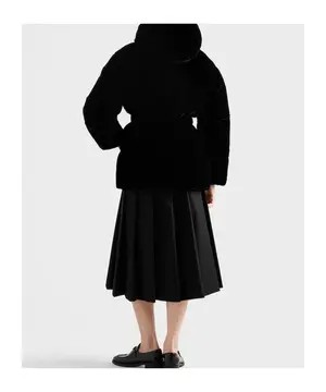 Prada Velvet Down Jacket