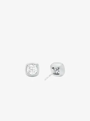 Michael Kors Cushion Cut Cubic Zirconia Stud Earrings In By
