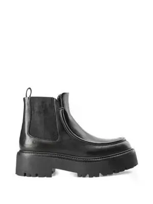 COPENHAGEN  Leather Chunky-sole Ankle-high Chelsea Boots