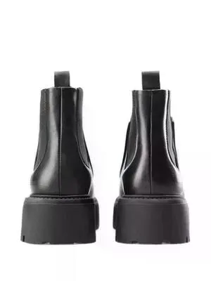 COPENHAGEN  Leather Chunky-sole Ankle-high Chelsea Boots