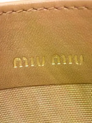 Miu Miu 2020s Matelassé Card Case