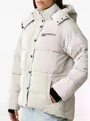 Karl Lagerfeld Hooded Puffer Jacket