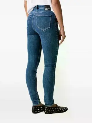 Karl Lagerfeld Logo-patch Skinny-fit Jeans