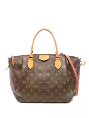 LOUIS VUITTON 2016 Mm Turenne Monogram Tote Bag - Brown