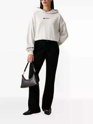 Karl Lagerfeld Logo-embroidered Hoodie