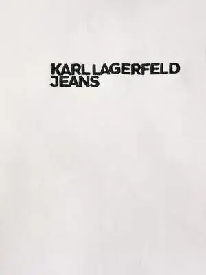 Karl Lagerfeld Logo-embroidered Hoodie