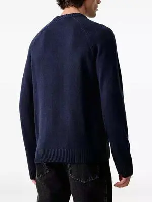 Karl Lagerfeld Logo-patch Raglan-sleeve Sweater