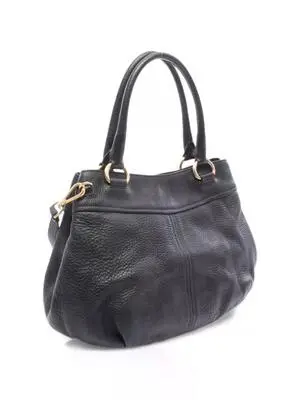 Prada 2000s Grained Leather Tote Bag
