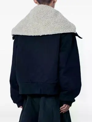 ENTIRE STUDIOS Portal Bomber Shearling-collar Bomber Jacket