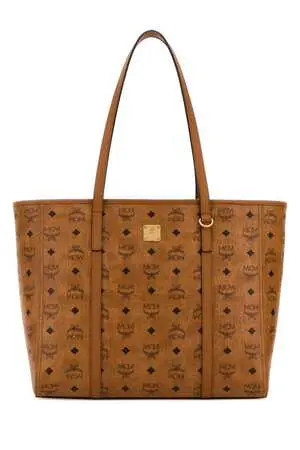 Mcm Printed Canvas Toni Shopping Bag - Multicolor