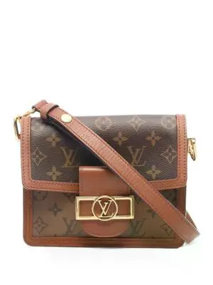 LOUIS VUITTON 2020 Mini Dauphine Shoulder Bag - Brown