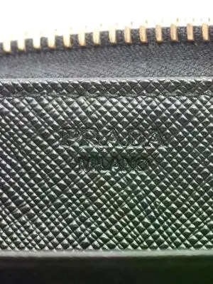 Prada 2010s Saffiano Leather Zip-around Wallet