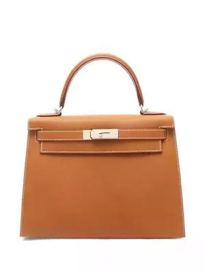 Hermès 2026 28 Kelly Tote Bag - Brown