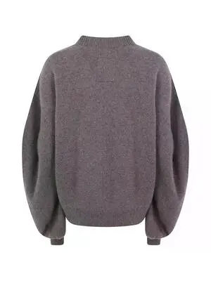 UMA WANG Fine-knit Balloon-sleeve Jumper