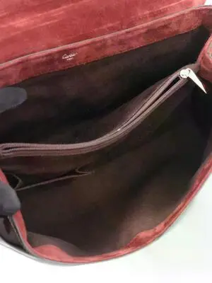 Cartier 2010s Patent Leather Shoulder Bag