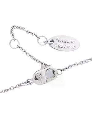 VIVIENNE WESTWOOD 2020s Diamante Heart Necklace