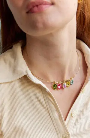 Baublebar Oh Watt Fun Collar Necklace