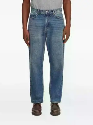 Nn07 Otis Stonewashed Straight-leg Jeans