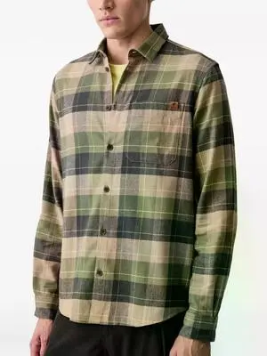 MAMMUT Trovat Check-print Flannel Shirt - Green