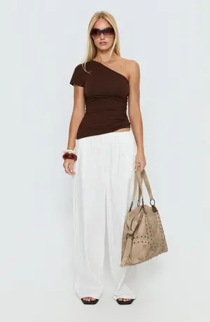 Princess Polly Lunea Low Rise Wide Leg Pants
