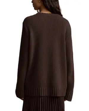 Jenni Kayne Amelia Cashmere Oversized Crewneck Sweater