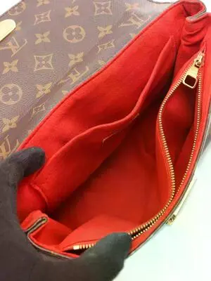LOUIS VUITTON 2017 Saint Placide Monogram Shoulder Bag