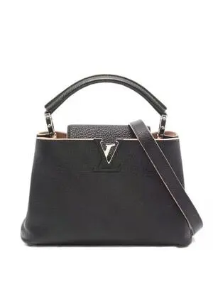 LOUIS VUITTON 2015 Bb Capucines Handbag - Black