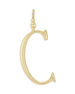 Lulu Frost Plaza Large Letter Charm - C