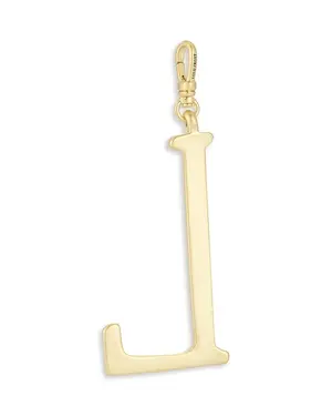Lulu Frost Plaza Large Letter L Charm