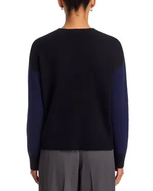 Majestic Filatures Wool & Cashmere Colorblock Sweater
