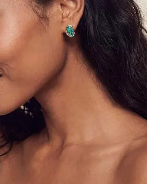 Ettika Luxe Mini Stud Earrings