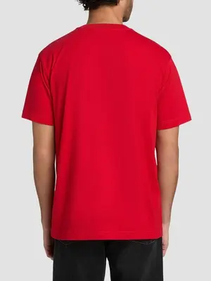 Moschino Logo Cotton Crewneck T-shirt