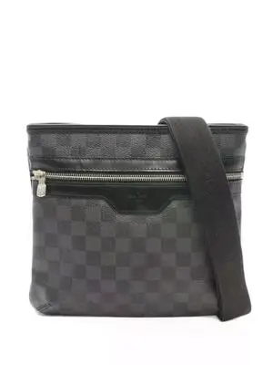 LOUIS VUITTON 2012 Thomas Damier Graphite Messenger Bag - Black